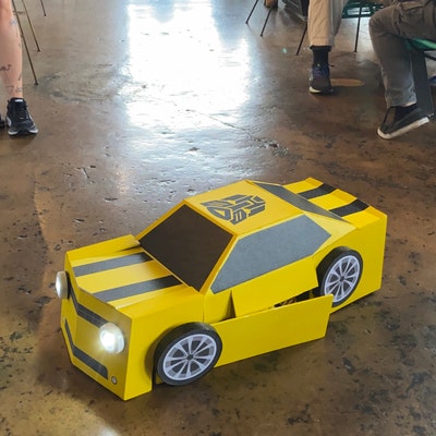 Template for Transforming Car Costume for Kids Halloween Costume ...