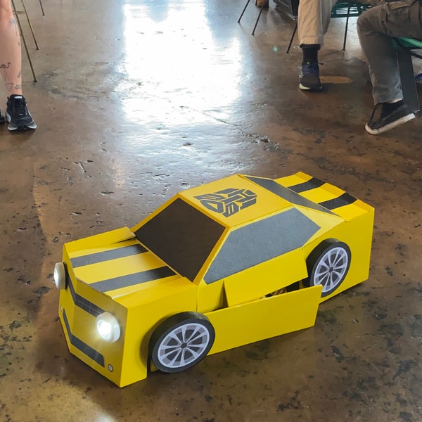 Template for Transforming Car Costume for Kids Halloween Costume ...