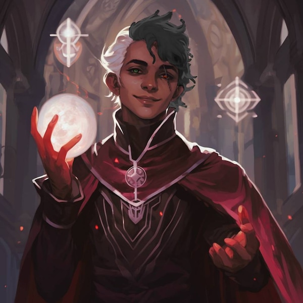 Custom Fantasy World Game Map Personalized RPG World-building High ...