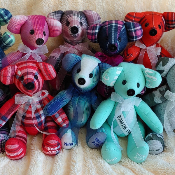 Memory Key Chain Made From Men's Ties - Etsy