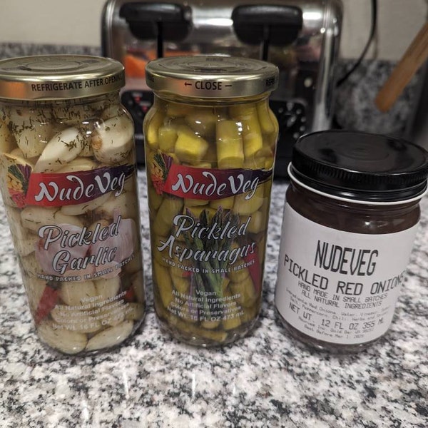 Gourmet Pickles, Custom 3 Pack Bundle, Farm Fresh, Family Recipe ...