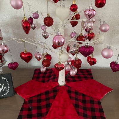 Christmas Tree Skirt 42 Inch Diameter Candy Quilted Green - Etsy