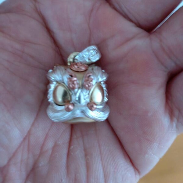 Oxidized Silver Tang Dynasty Armor Pendant. Special Pendant. Oriental ...