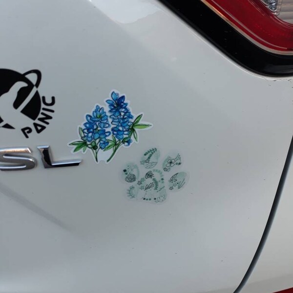 Bluebonnet Vinyl Decal Sticker Cute Sticker Water Bottle Weatherproof ...
