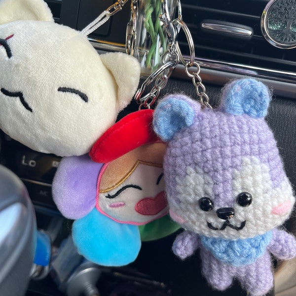 BTS Unmasked Mang Without Mask - J-hope BT21 Inspired Hand-crocheted ...