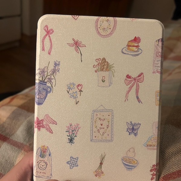 Girly Doodle Kindle Case 12th 2024 All New Kindle Paperwhite Cute ...