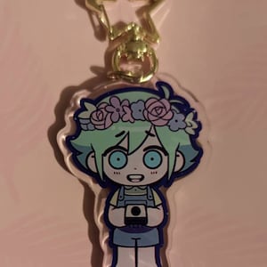 Doki Doki Literature Club Charms DDLC Keychains Monika Charm Natsuki ...