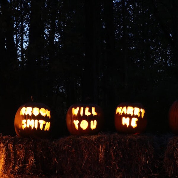 Jack-o-lantern Letters - Create Custom Pumpkin Words With These Handy ...