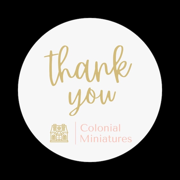 Personalized Round Business Logo Stickers | Personalized Stickers ...