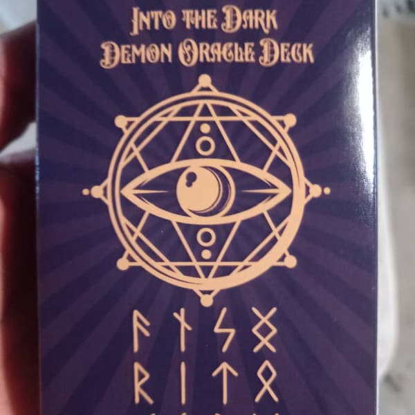 Into the Dark, Demon Oracle Deck, Occult Tarot Cards, Goetia Cards ...
