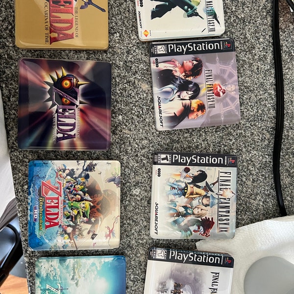 Final Fantasy PS1 Coasters - Etsy