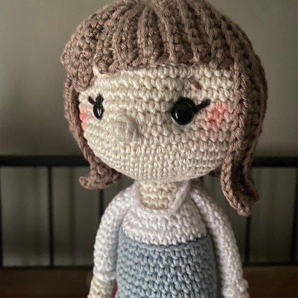 GIULIA. Crochet English Pattern - Amigurumi Doll - Etsy