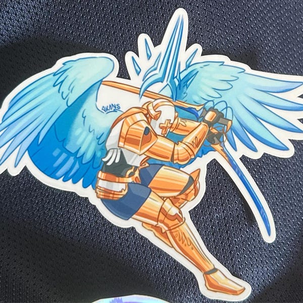 PRIDE Icon Gabriel ULTRAKILL Stickers 22 Options Designed by Akans ...