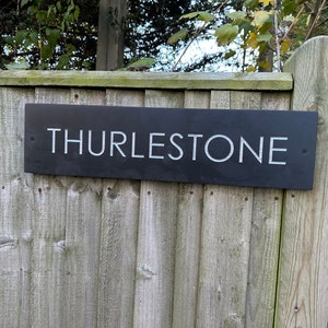 Natural Granite House Signs for Doors Gates and Fences - Etsy