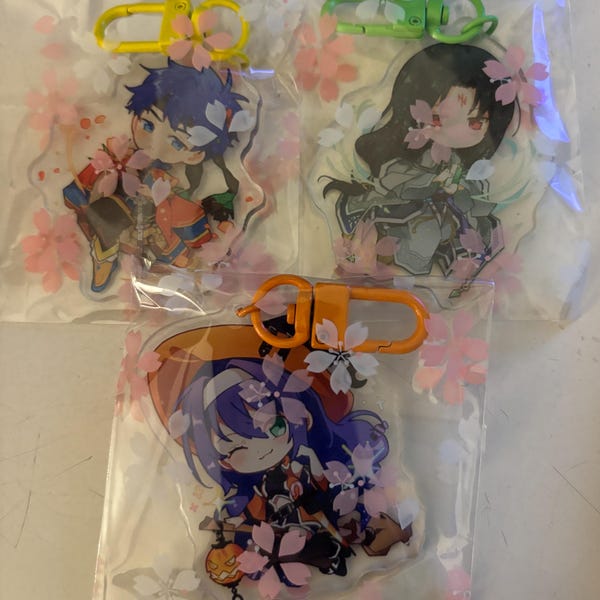 Project Sekai: Wonderlands X Showtime Keychains / Charms - Etsy