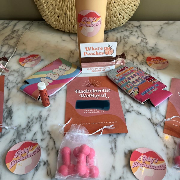 Create Your Own Custom Party Theme and Party Favors Custom Party Pack ...