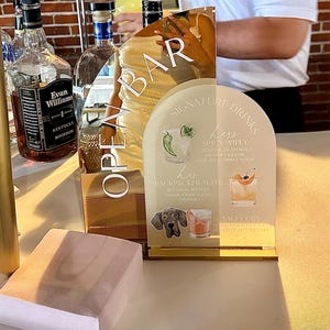 In Loving Memory Wedding Sign Gold Mirror Wedding Memorial Sign Wedding ...