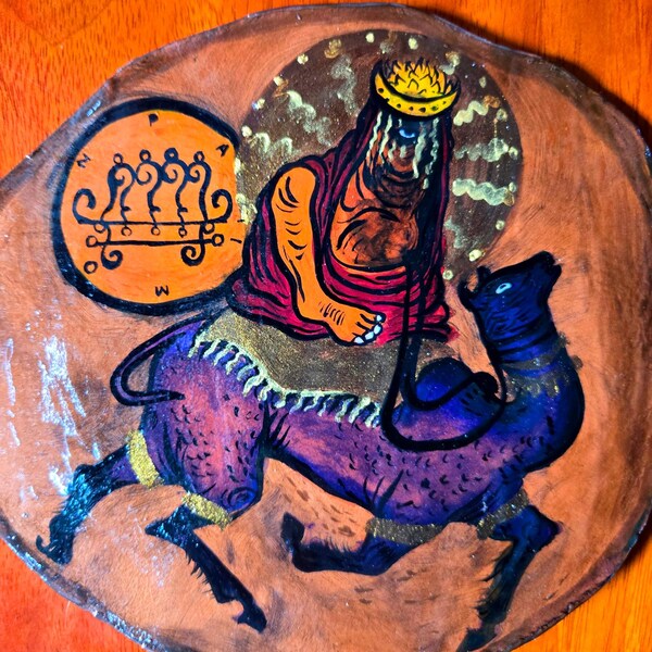 KING PAIMON \ Paymon \ Demons of Ars Goetia \ - Etsy