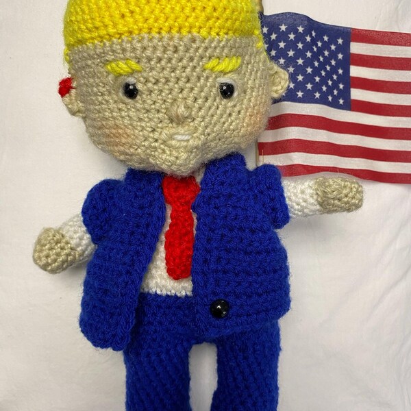 CROCHET PATTERN: Amigurumi-trump Doll - Etsy