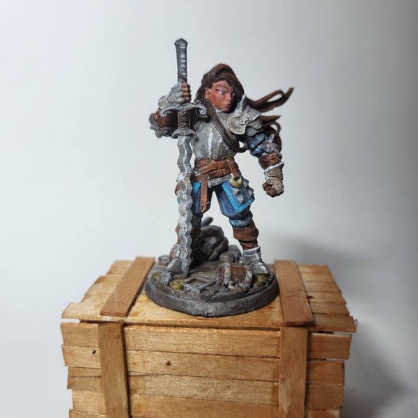 Db Dwarf Ukko Hakka Dwarf Cleric Miniature Dungeons and Dragons Mini ...