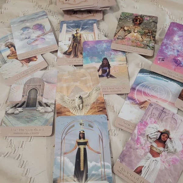 Tarot Card Deck, Tarot Deck With Guidebook, Artificial Intelligence ...