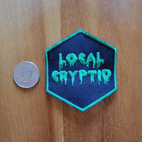 Local Cryptid Patch – Made in USA – 2.5" X 3" Eldritch Horror Patch ...