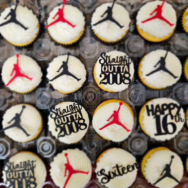 Bodybuilder Cupcake Toppers, Bodybuilder Topper, Body Builder Cupcake ...