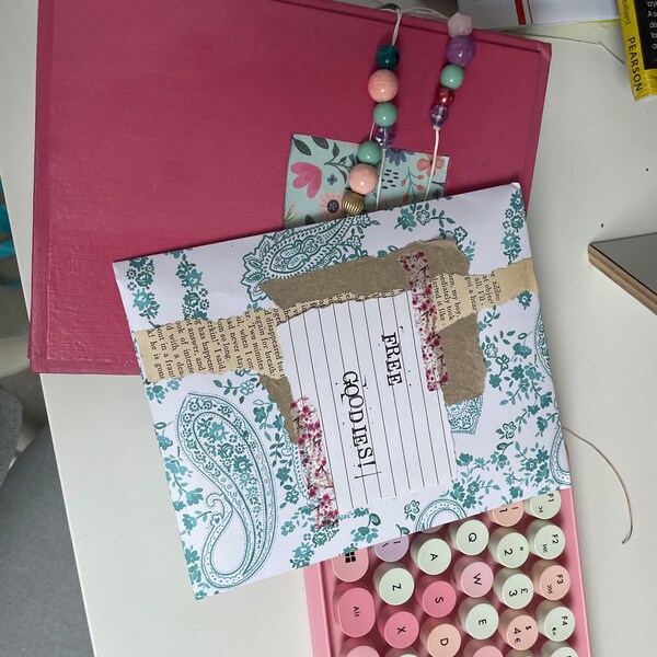 Handmade Junk Journal Small Journal Floral Junk Journal - Etsy