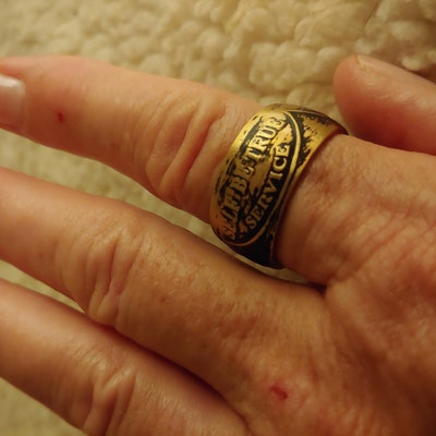 Sterling Silver Occular Ring, Evil Eye Ring, Weirdcore Ring, All Seeing ...