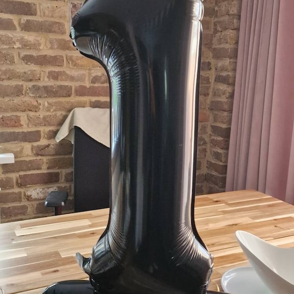 Giant Standing 18th Birthday Balloon, Standing Foil Balloon Number ''18 ...