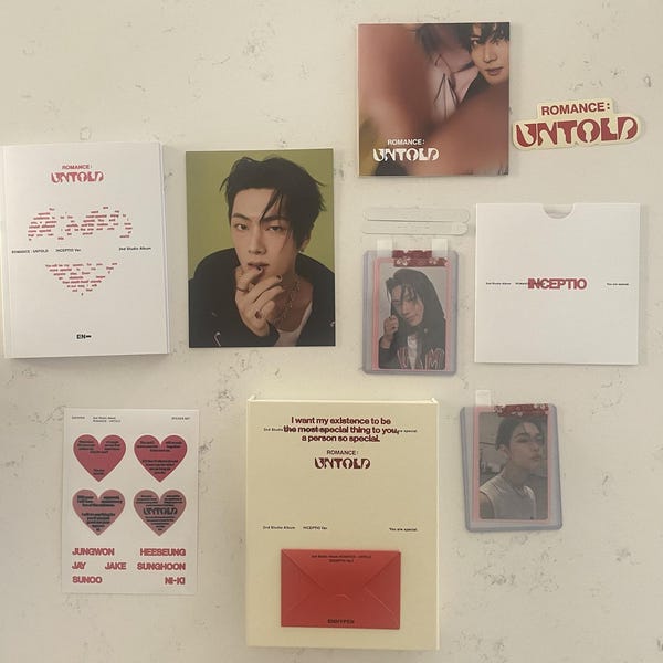 ENHYPEN - ROMANCE : UNTOLD Official Photocards - Etsy