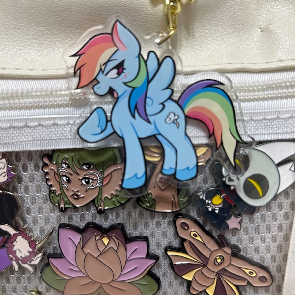 My Little Pony Acrylic Charms - Etsy