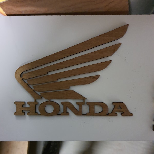 Honda Wing Design Laser Cut Svg Dxf Files Wall Sticker Engraving Decal ...