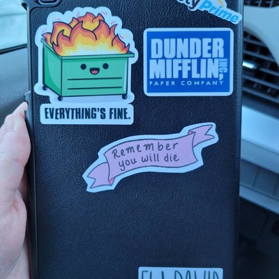 Cute Dumpster Fire Sticker - Etsy