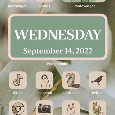 10000 Ios 17 Neutral App Icons Boho Fall Aesthetic Widget - Etsy UK