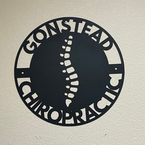 Personalized Chiropractic Sign, Chiropractor Sign, Chiropractor Gift ...
