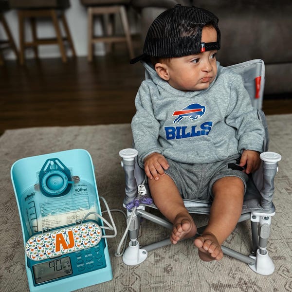 Cheetah Infinity Pump Sticker Feeding Tube G-tube GJ Tube NG Tube ...