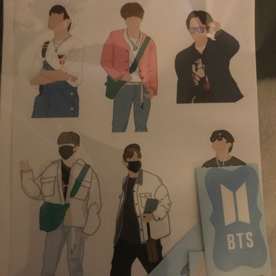 Seventeen SVT Stickers L Trading Photocards Freebie Stickers Die-cut ...