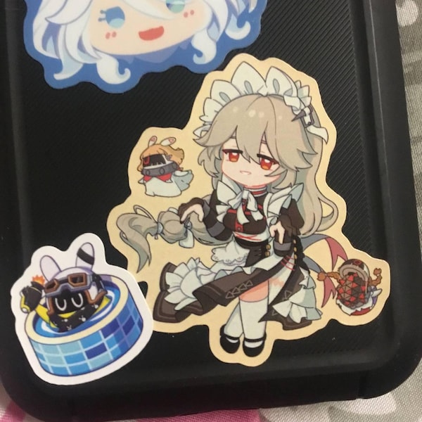 Zenless Zone Zero Character Stickers: ZZZ Sticker, Vinyl Sticker for ...