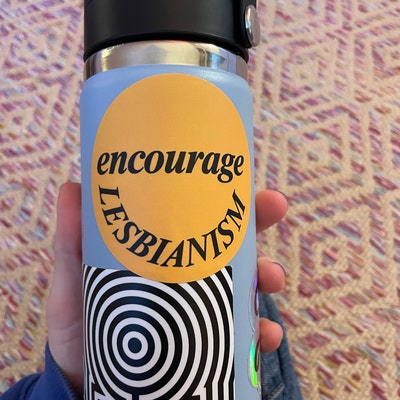 Feminist Bumper Sticker Female Symbol Reverberating - Etsy