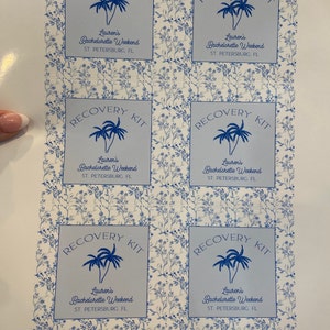 Wishing You Riches From the New Mr & Mrs, Lotto Favor Stickers, Wedding ...