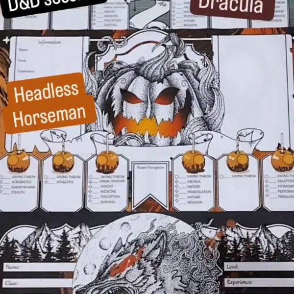 Wizard Dnd Character Sheet | Dnd Twilight Familiars Bundle | Dnd ...