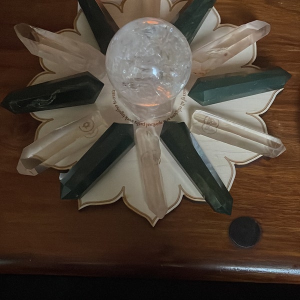Reiki World Peace Crystal Grid - Altar Decoration - Etsy