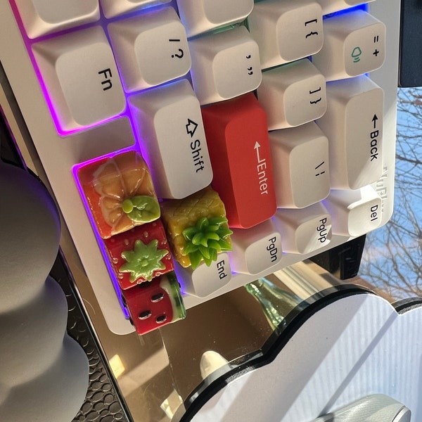 Strawberry Fruit Artisan Keycap Cherry MX Mechanical Gaming Keyboards ...