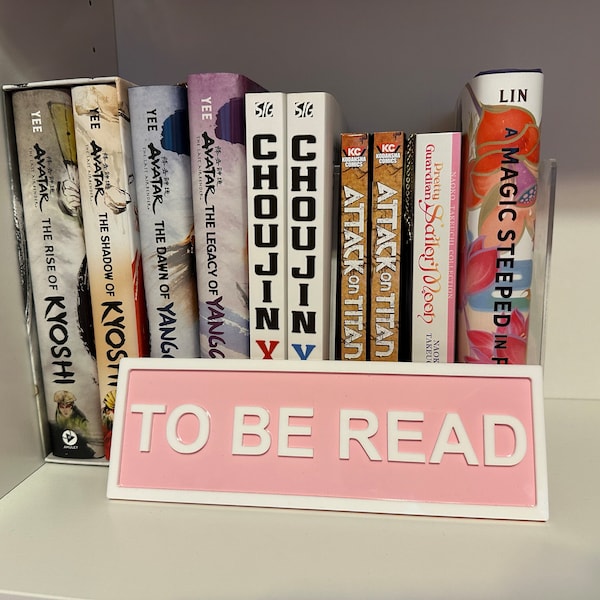 To Be Read | Library Sign | Street Sign | Book Sign | Bookish Decor ...