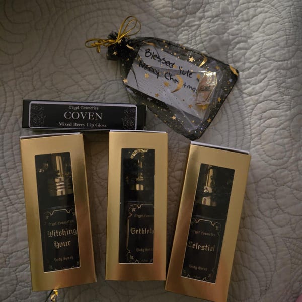 Custom Body Spray, Gothic and Witchy Fragrance, Multiple Scents, Vegan ...