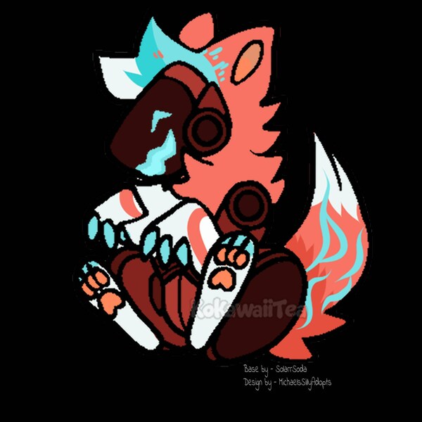 Anthro Protogen Ref Sheet Adopt - Etsy