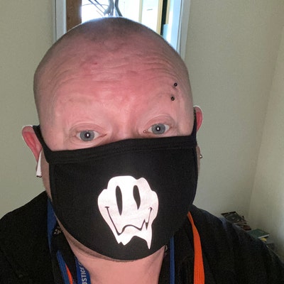 Stay Trippy Face Mask rave Mask Dust Mask Festival Mask - Etsy