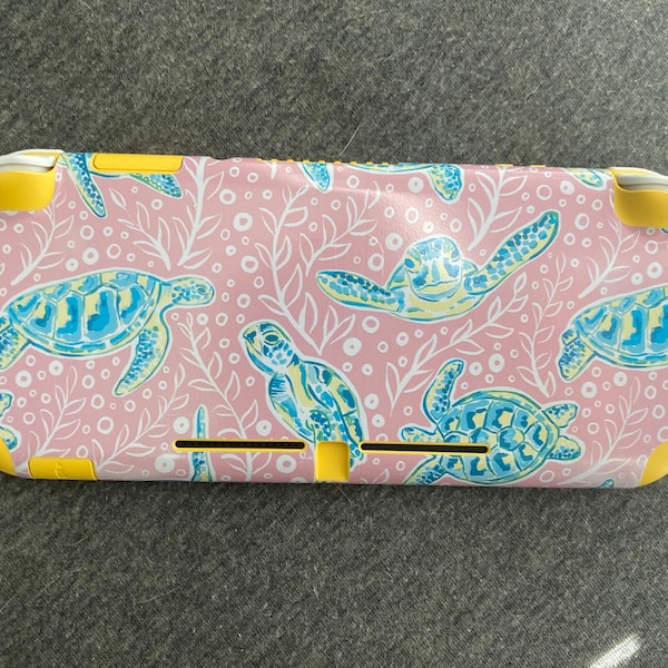 Preppy Florals Print Vinyl, Lilly Inspired Print HTV, Sea Turtle ...