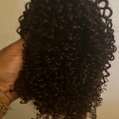 Biological Scalp Toupee Human Hair Extension Clip in Hairpieces Topper ...